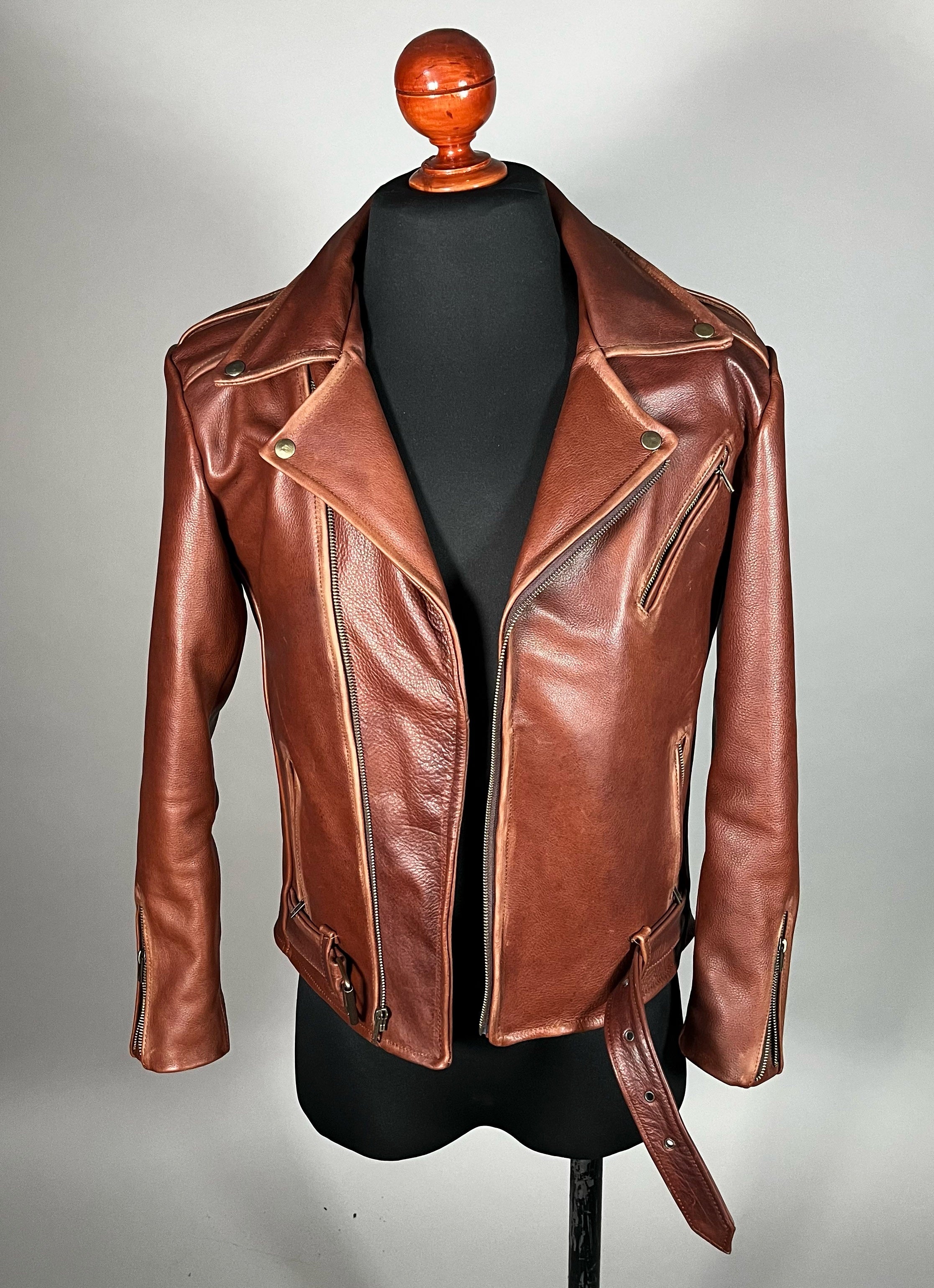 Biker no.1 vintage chedron – VAL DE GRACE